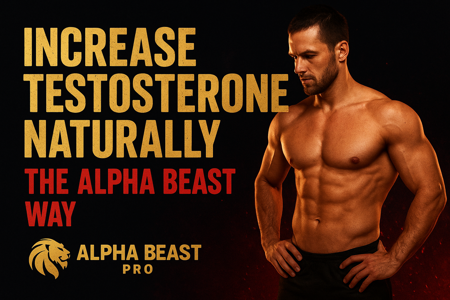 7 Proven Ways to Boost Testosterone Naturally (The Alpha Beast Pro Way
